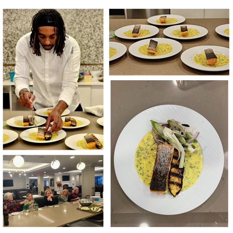 Enjoying Tableside Preparation with In-home Private Chefs - Food Fire ...